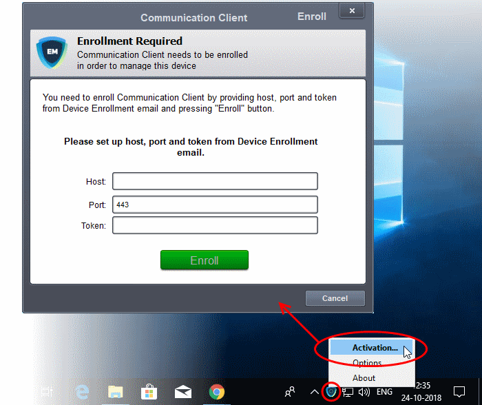 Enroll Windows Endpoints, Endpoint Security Software, Endpoint Manager, ITarian